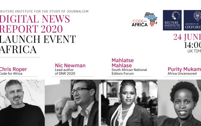 Digital News Report 2020 – Africa launch event | Reuters Institute for ...
