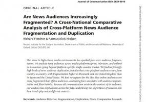 Journalism in the Age of Social Media | Reuters Institute for the Study ...